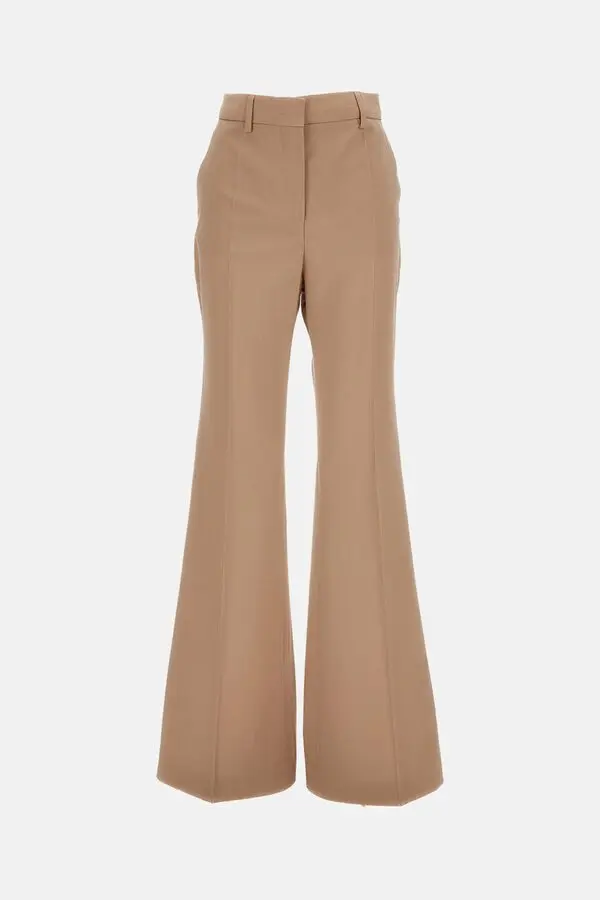 Sportmax Tropical Wool Trousers - Multicolor