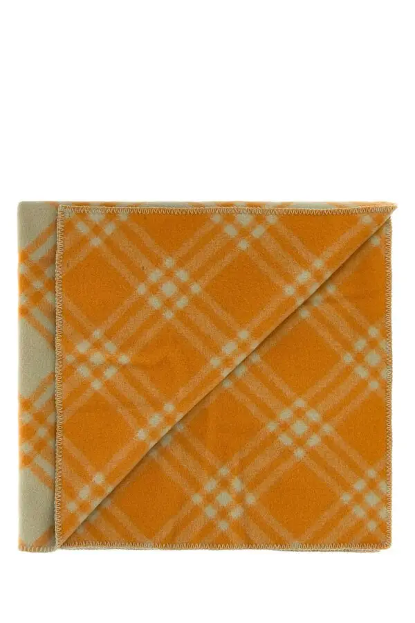 Burberry Embroidered Wool Blanket