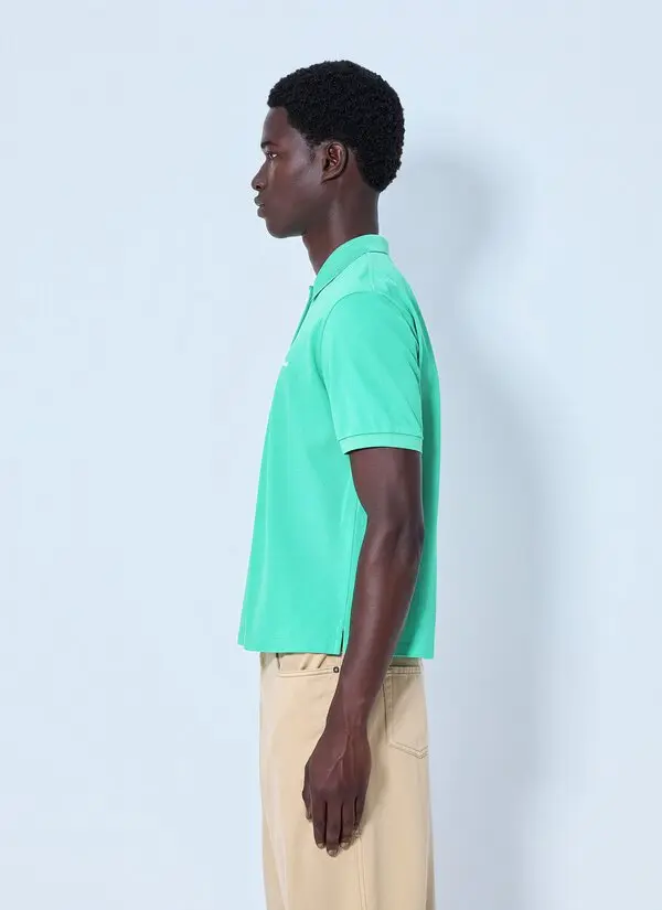 Miu Miu Cotton Piqué Polo Shirt