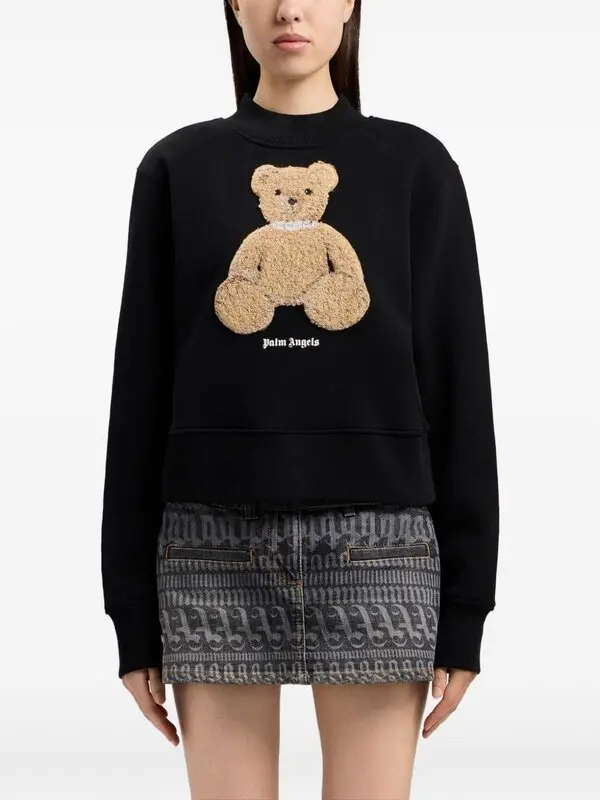 Palm Angels Bear Crewneck Sweatshirt - Multicolor