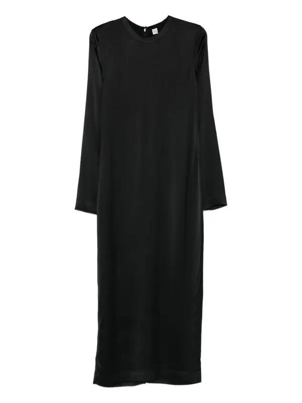 TOTEME Satin Long Dress - Multicolor