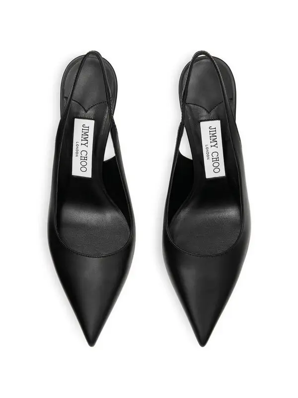 JIMMY CHOO Love Leather Slingback Pumps