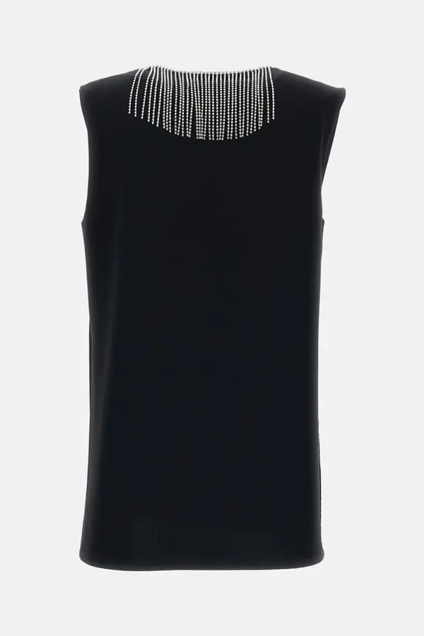 Sportmax Sleepless Cady Top With Rhinestone - Multicolor