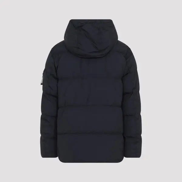 Stone Island Padded Quilted Jacket - Blue