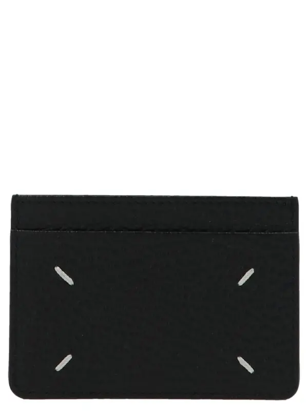 MAISON MARGIELA Logo Card Holder - Black