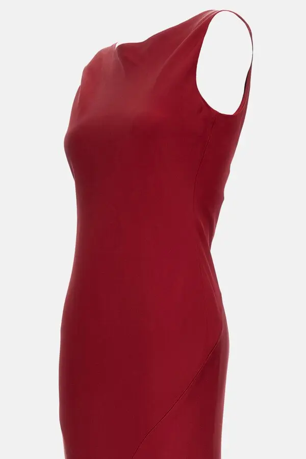 Max Mara Envers Satin Long Dress