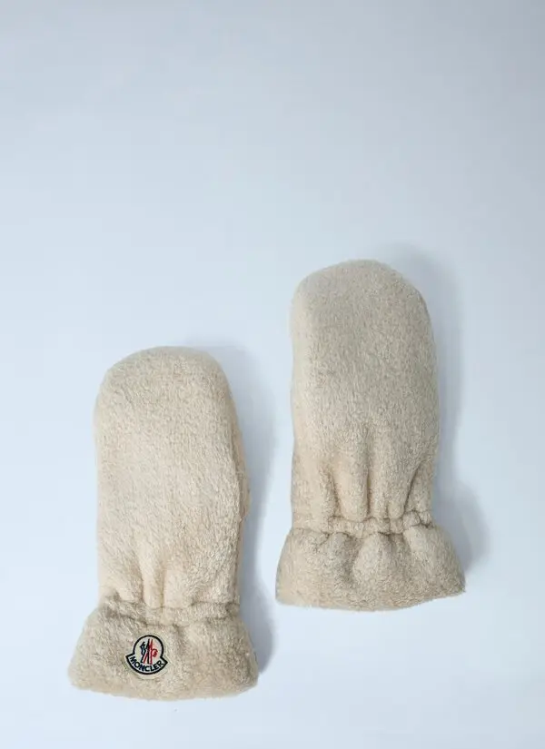 Moncler Logo Motif Mittens - Multicolor