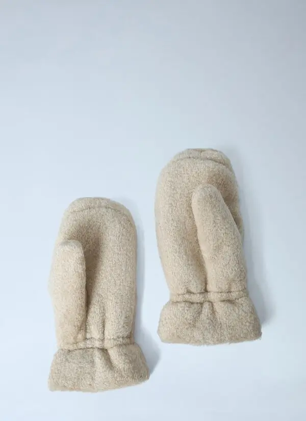 Moncler Logo Motif Mittens