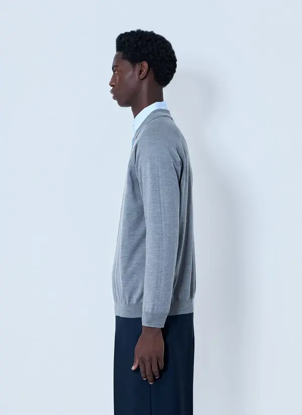 Miu Miu V-neck Knit Sweater
