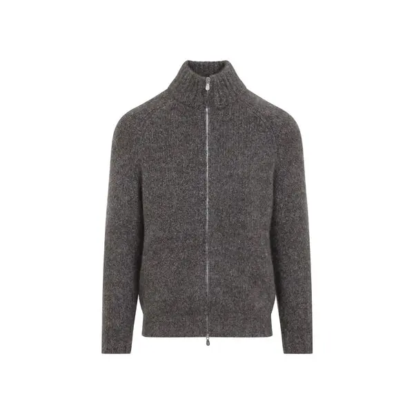 Brunello Cucinelli Full Zip Cardigan - Brown