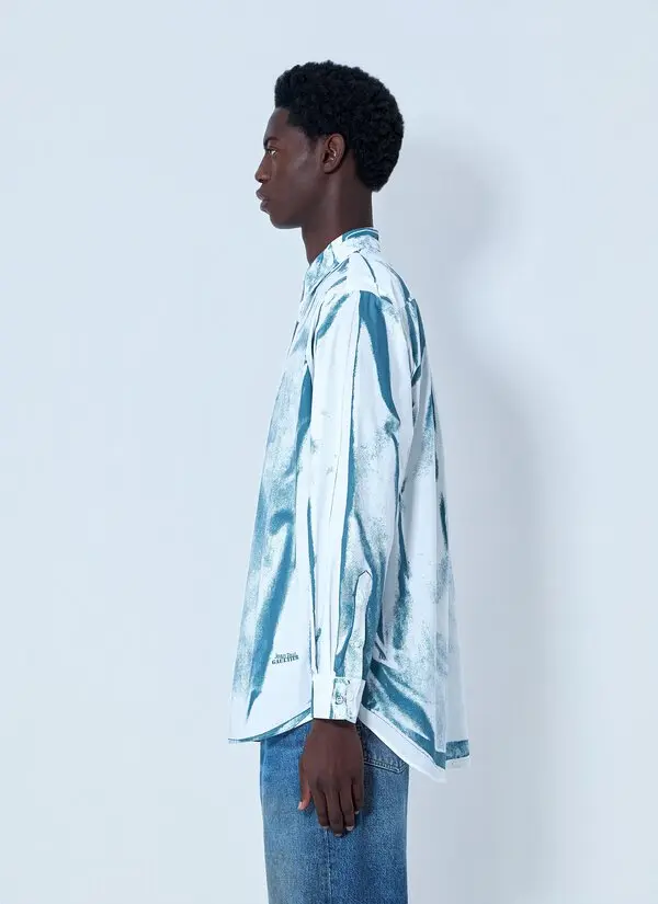 JEAN PAUL GAULTIER Abstract Print Button-down Shirt