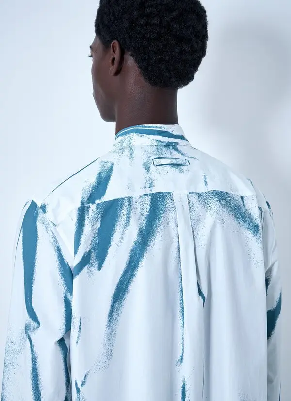 JEAN PAUL GAULTIER Abstract Print Button-down Shirt