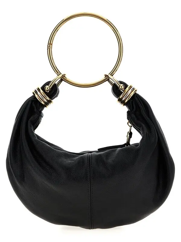 Chloé Bracelet Hobo Piccola Handbag - Black