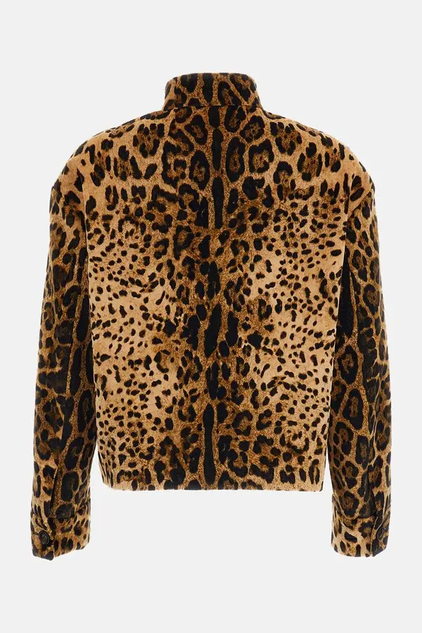 Max Mara Printed Velvet Jacket - Multicolor