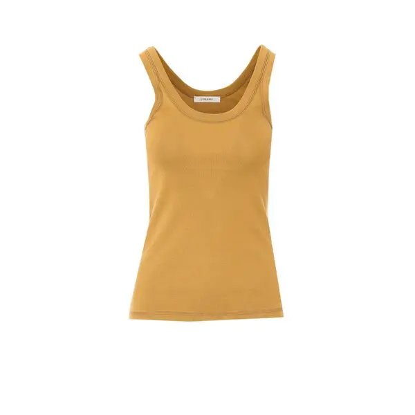 LEMAIRE Rib Tank Top - Yellow