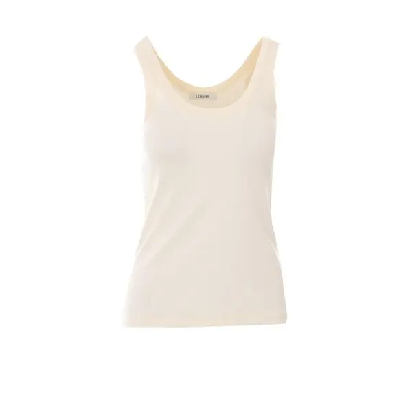 LEMAIRE Rib Tank Top - White