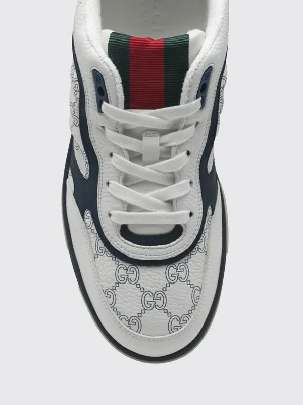 Gucci Re-web Leather Sneakers