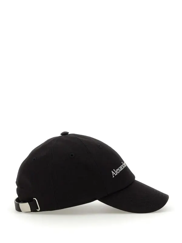 Alexander McQueen Baseball Hat With Logo