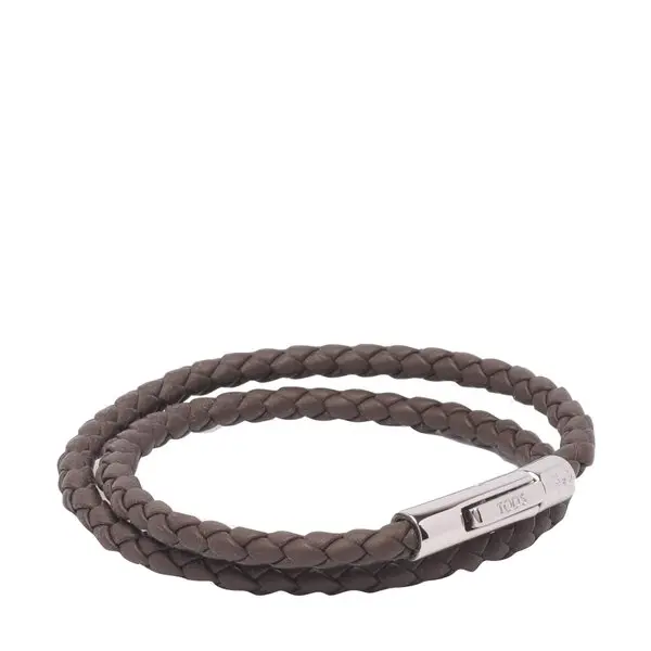 TOD'S Mycolors Leather Bracelet - Brown