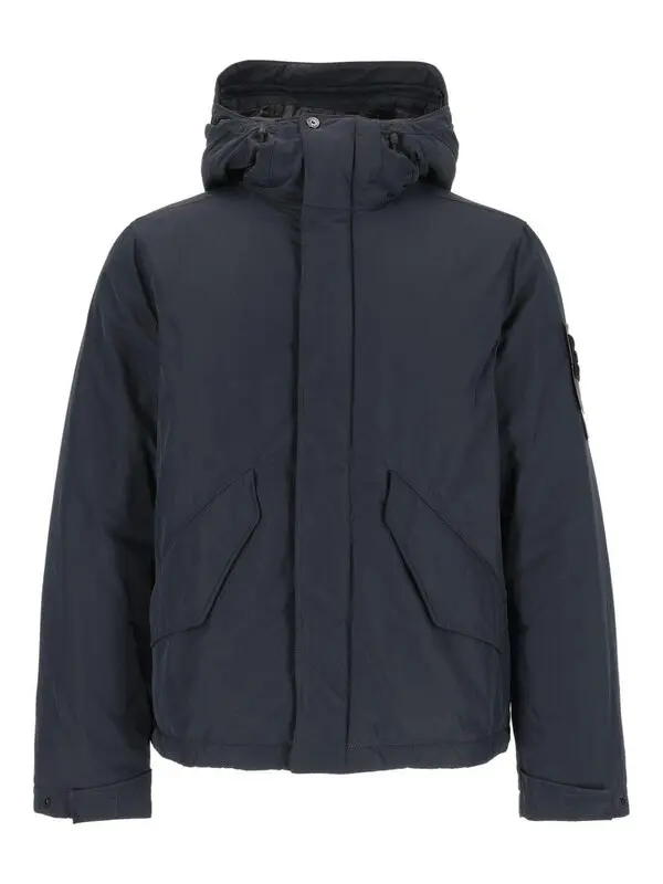 Stone Island Matte Micro Rep Jacket - Blue