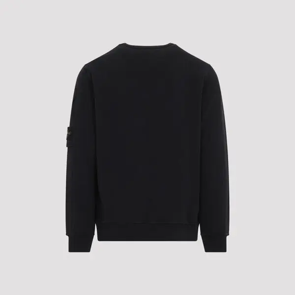 Stone Island Cotton Sweatshirt - Black