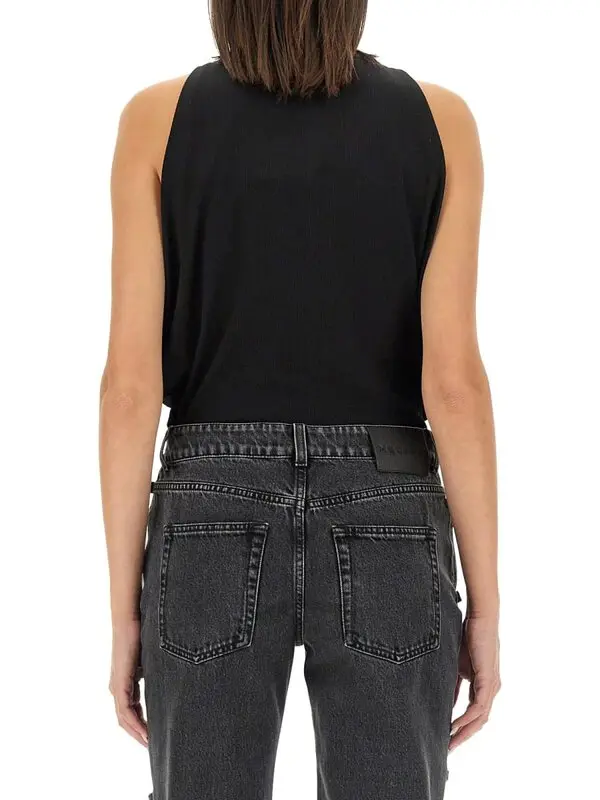 Alexander McQueen Ribbed Tank Top
