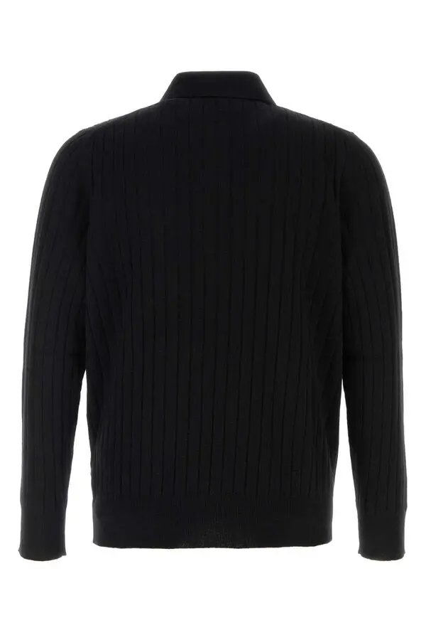 Amiri Wool Blend Polo Shirt