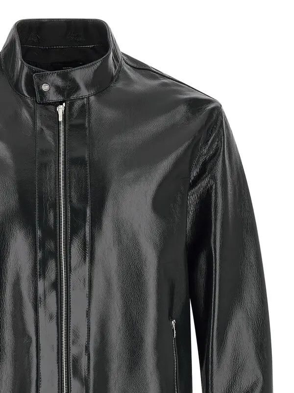 Fendi Leather Biker Blouson