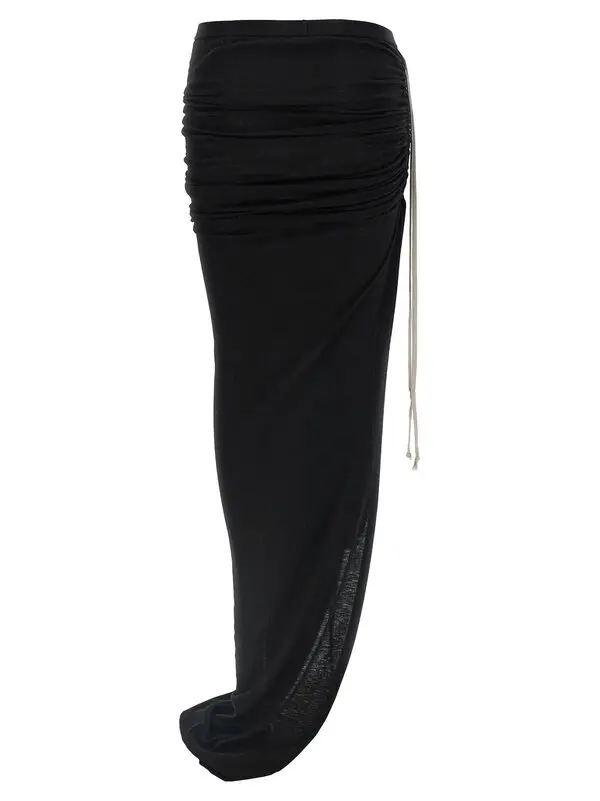 Rick Owens Wool Blend Skirt