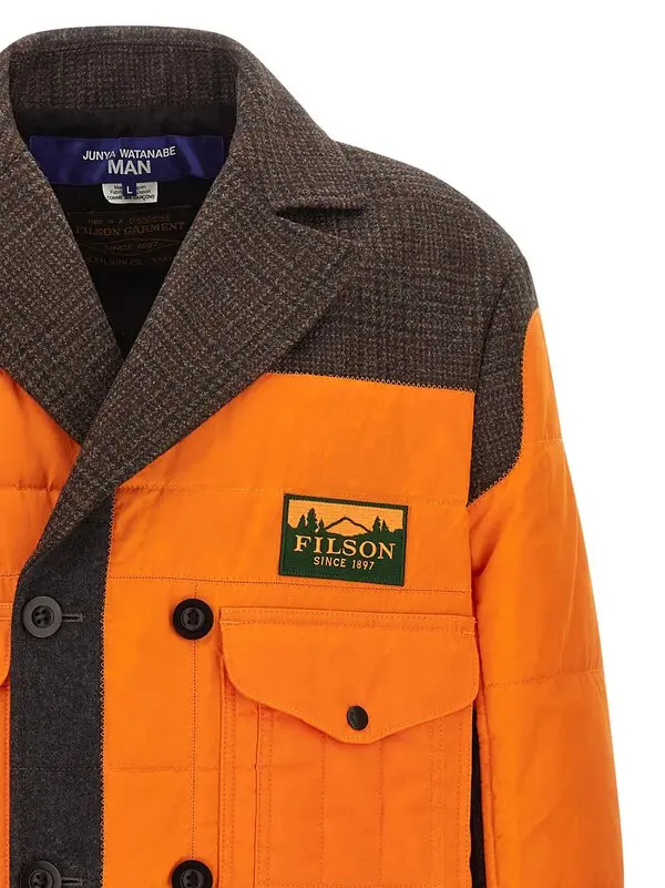 Junya Watanabe Filson X Patchwork Coat