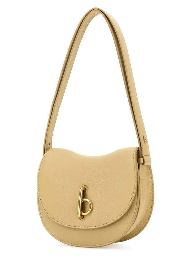 Burberry Leather Small Rocking Horse Shoulder Bag - Brown