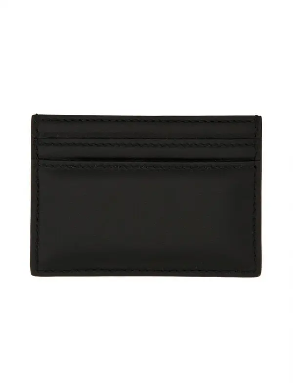 Alexander McQueen Leather Card Holder