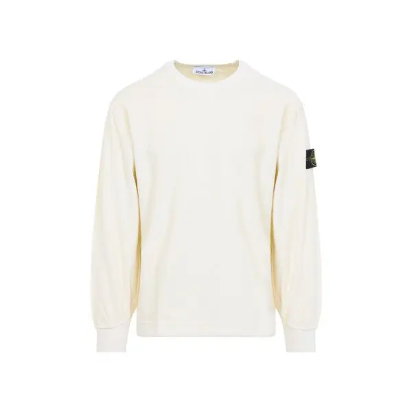 Stone Island Ribbed Cotton Sweatshirt - Multicolor