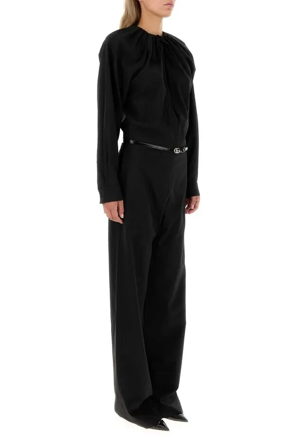Gucci Stretch Wool Jumpsuit