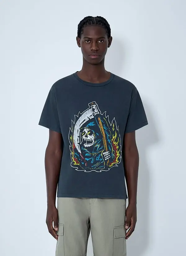 GALLERY DEPT. Logo Motif T-shirt - Black