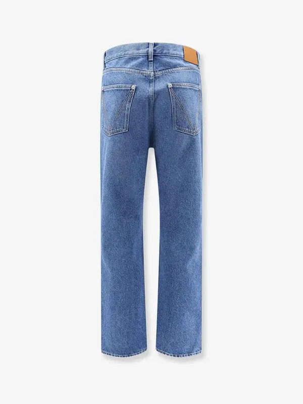Bottega Veneta Regular Cotton Jeans - Multicolor