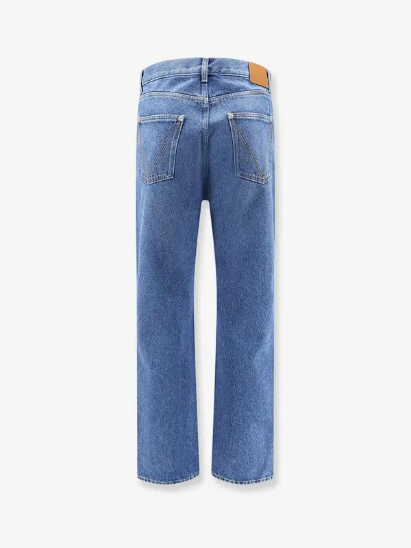 Bottega Veneta Regular Cotton Jeans - Multicolor