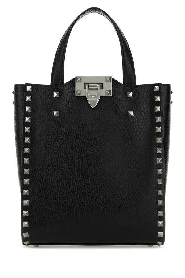 Valentino Garavani Leather Rockstud Handbag
