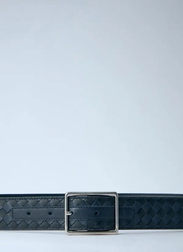 Bottega Veneta Intrecciato Leather Belt