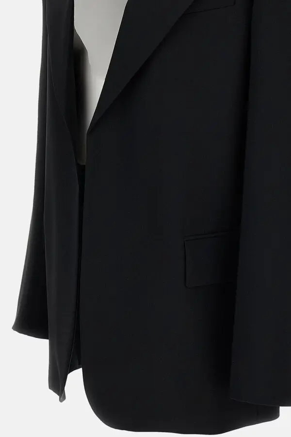 Sportmax Wool Oversize Blazer - Multicolor