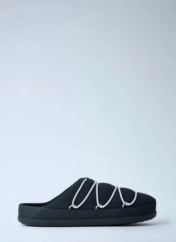 Moon Boot Mb Slipper Soft Mules - Black