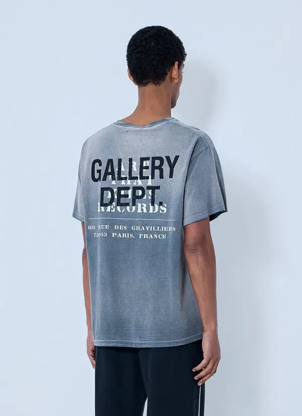GALLERY DEPT. Crewneck Distressed T-shirt