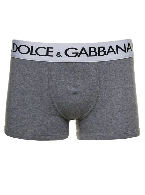 Dolce & Gabbana Regular Boxer - Gray