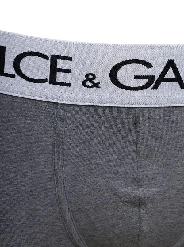 Dolce & Gabbana Regular Boxer - Gray