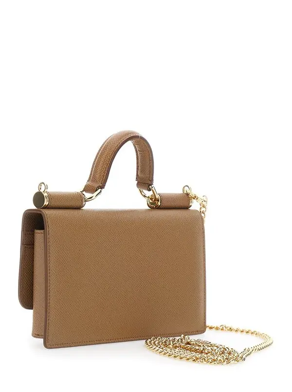 Dolce & Gabbana Mini Bag With Chain Strap - Brown