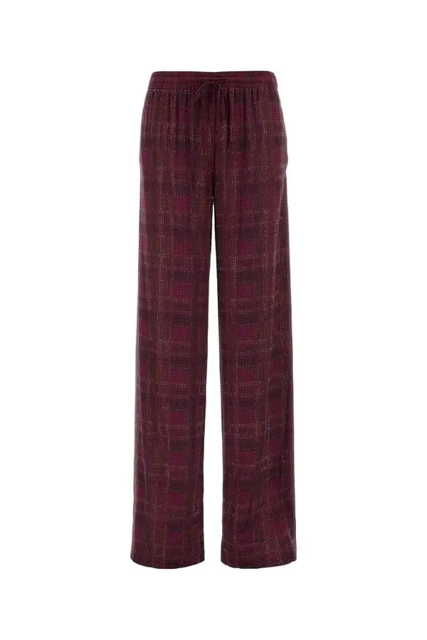 ERMANO SCERVINO Ermanno Scervino Printed Silk Pant - Multicolor