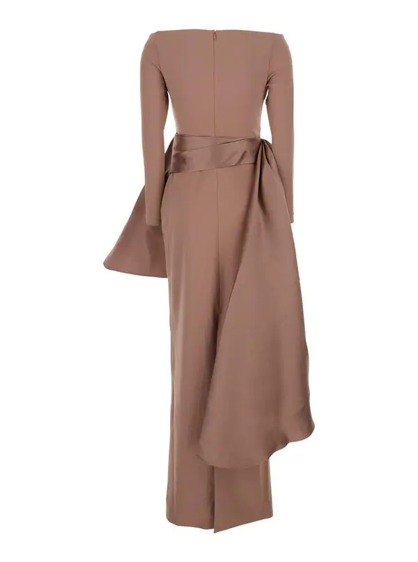 Solace London Kiana Long Dress - Multicolor
