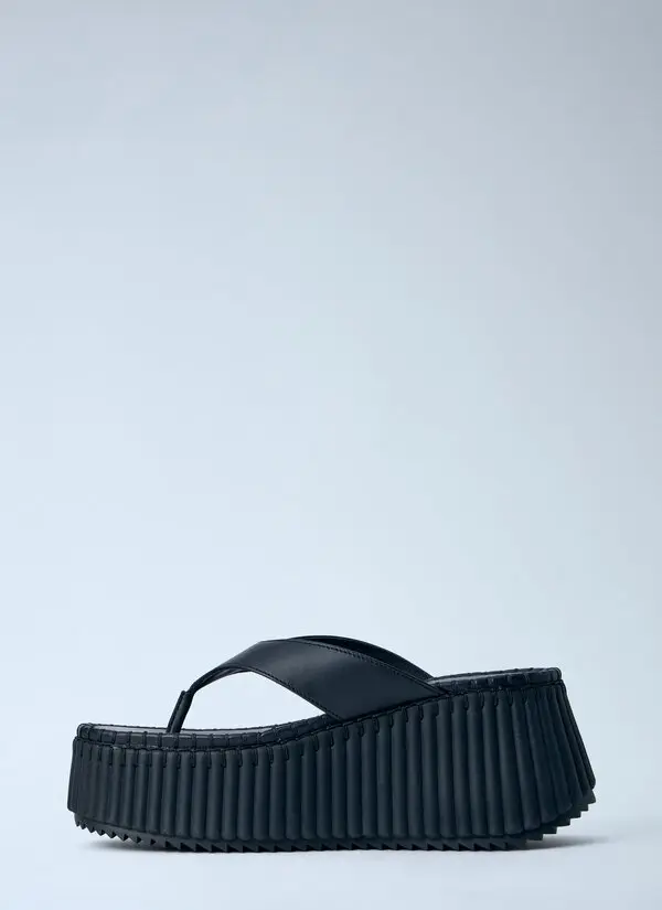 Chloé Nama Wedge Sandals