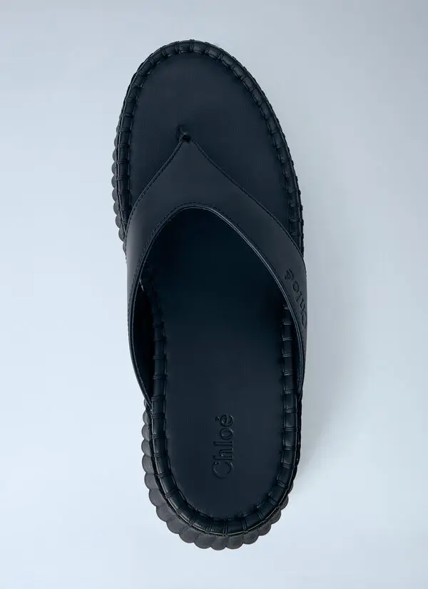 Chloé Nama Wedge Sandals