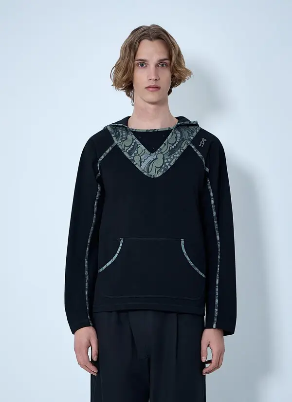 KIKO KOSTADINOV Gizi Hooded Top - Black